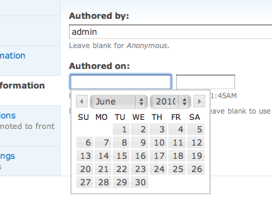 Date Popup Authored | Drupal.org