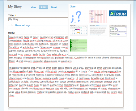 Fancy Insert | Drupal.org