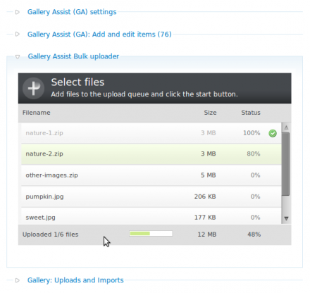 Gallery Assist Plupload | Drupal.org