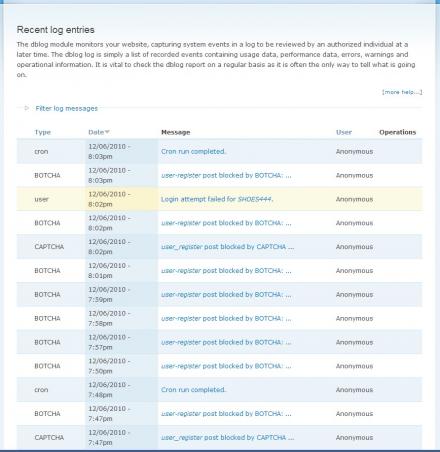 BOTCHA Spam Prevention | Drupal.org