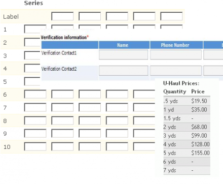 Matrix field | Drupal.org