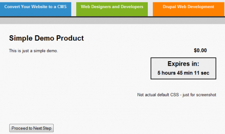 Ubercart Limited Time Offer | Drupal.org