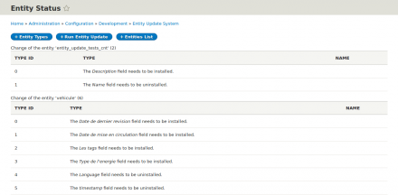 Entity Update | Drupal.org