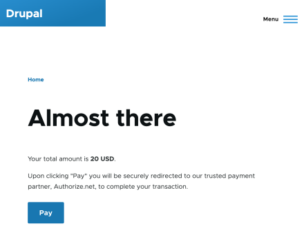 Webform Authorize.Net | Drupal.org