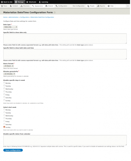 Bootstrap Materialize DateTime Picker | Drupal.org