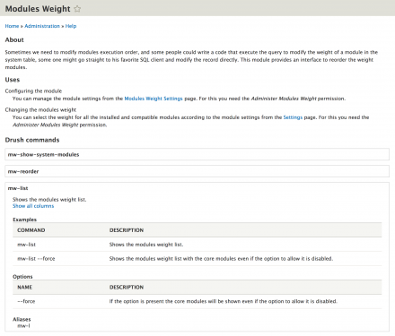Drush Help | Drupal.org