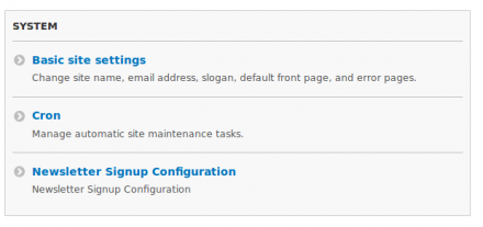 Newsletter Signup Form for Drupal 8.x, 9.x and 10.x | Drupal.org