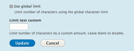 Textarea Limit | Drupal.org