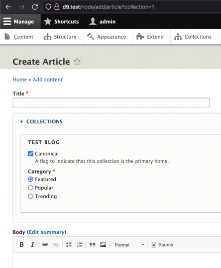 Collection | Drupal.org