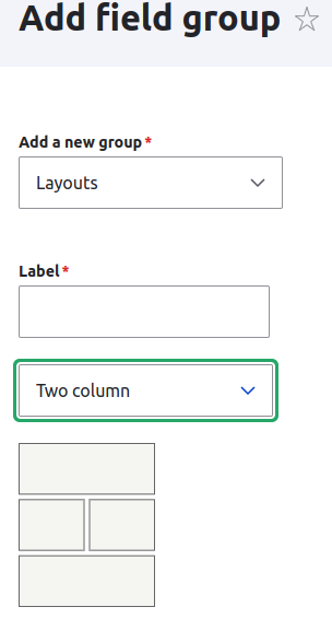 Field Group Layout | Drupal.org