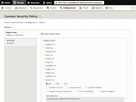 Content-Security-Policy | Drupal.org