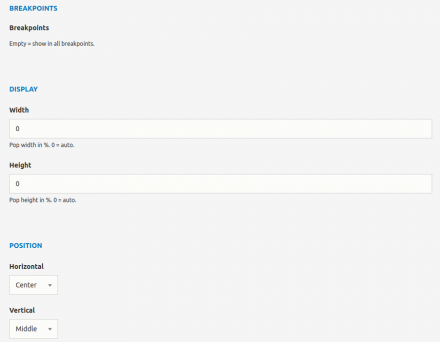 Popup entity | Drupal.org