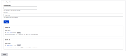 Background Sliders | Drupal.org