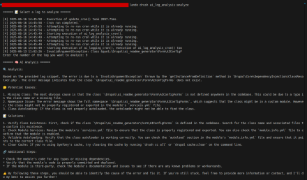AI Log Analysis | Drupal.org
