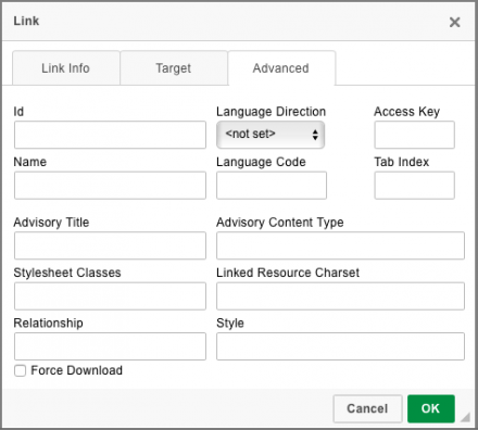 CKEditor Advanced Tab | Drupal.org