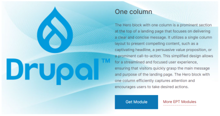 Extra Paragraph Types (EPT): Hero | Drupal.org