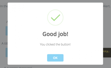 Sweet Alert | Drupal.org