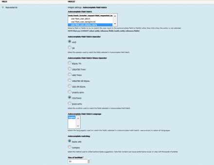 Autocomplete Field Match (Free text) | Drupal.org