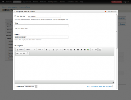 Bean Pane | Drupal.org