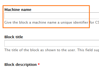 Block Machine Name | Drupal.org