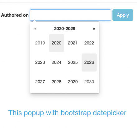 Views year filter | Drupal.org