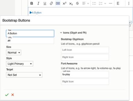 Bootstrap Buttons (for CKeditor5) | Drupal.org