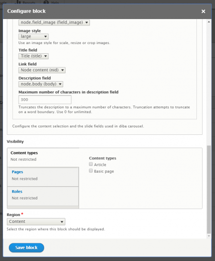 Diba carousel slider | Drupal.org