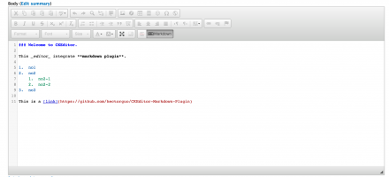 CKEditor Markdown | Drupal.org