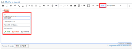 Ckeditor Span | Drupal.org