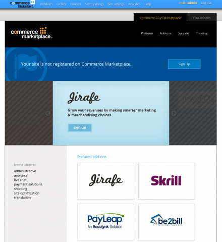 Commerce Guys Marketplace | Drupal.org