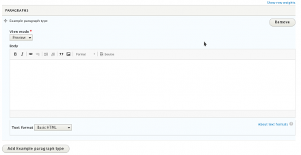 Paragraph View Mode | Drupal.org