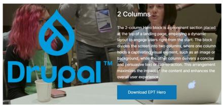 Extra Paragraph Types (EPT): Hero | Drupal.org