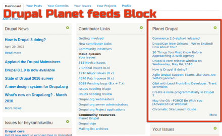 Drupal Planet Feeds Block | Drupal.org