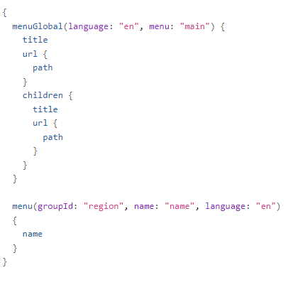 GraphQL - Group menu | Drupal.org
