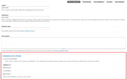 Domain Webform | Drupal.org