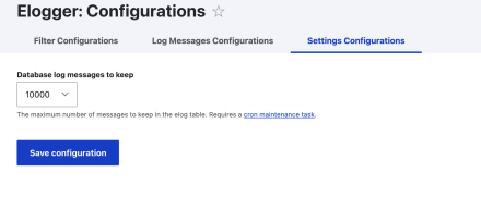 Events Logger | Drupal.org