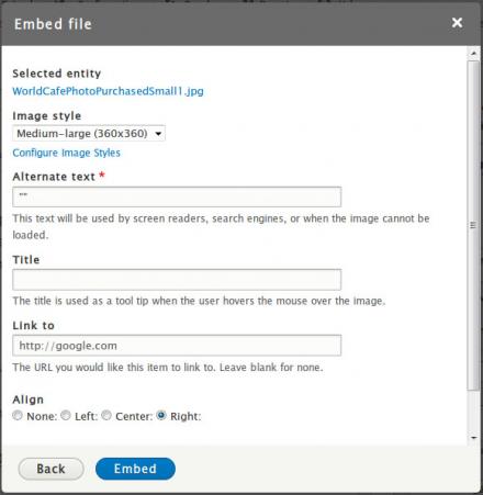 Entity Embed Link | Drupal.org