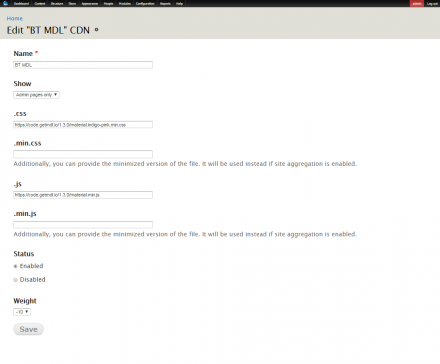 External CDN | Drupal.org