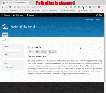Node Infinite Scroll | Drupal.org