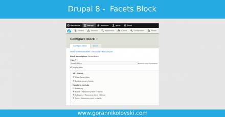 Facets Block | Drupal.org