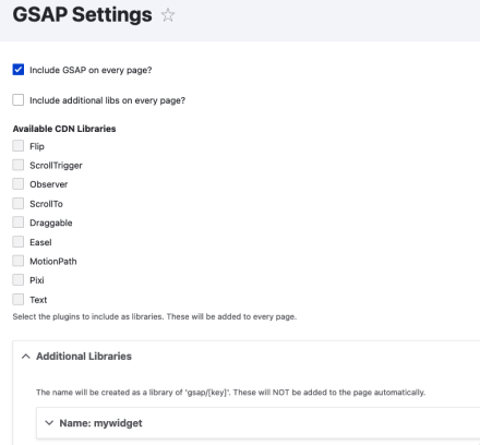 GSAP (Greensock) | Drupal.org