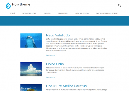 Holy - atomic theme | Drupal.org