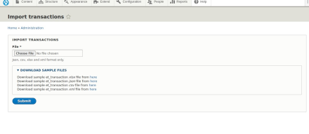 Expense Tracker | Drupal.org
