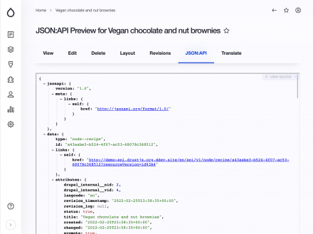 JSON:API Node Preview Tab | Drupal.org