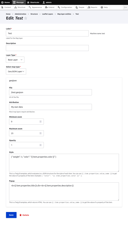 Leaflet Layers Geojson