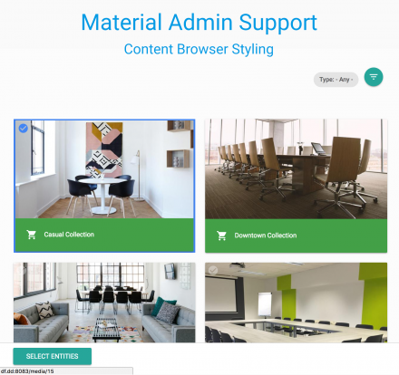 Material Admin Support | Drupal.org