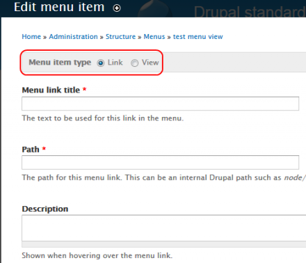 Menu Views | Drupal.org