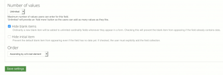 Multivalue Field Order | Drupal.org