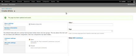 Node Vertical Tab Elements | Drupal.org