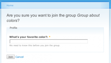 Organic groups profiles | Drupal.org